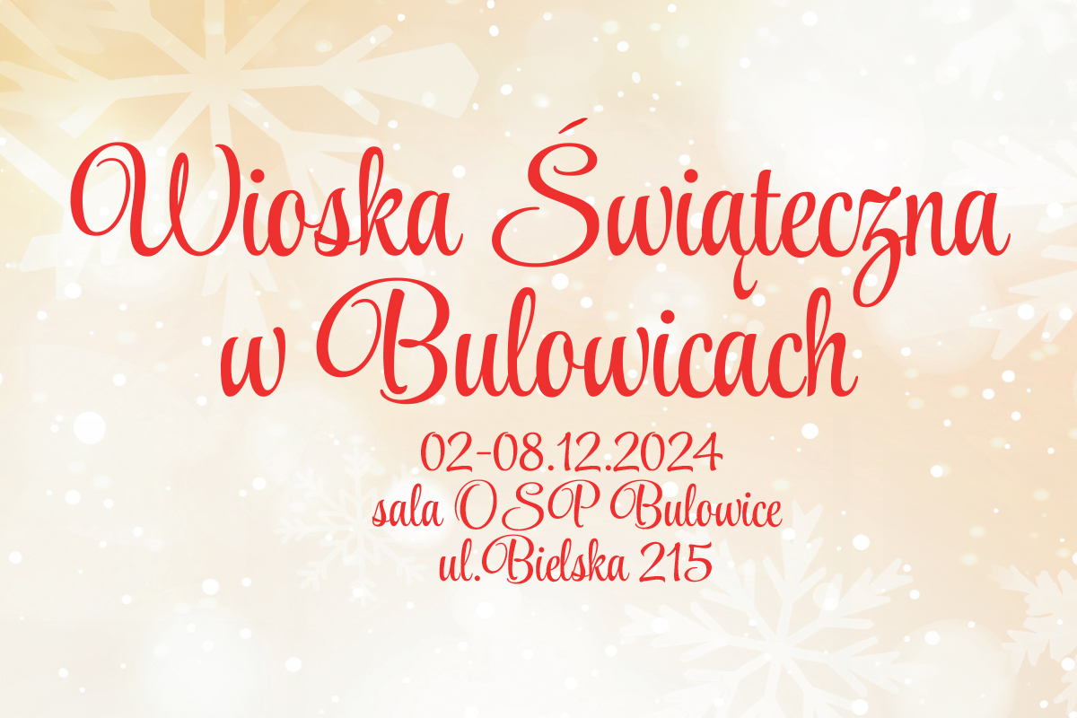 Tego jeszcze nie było. Wioska Świąteczna w Bulowicach - wrzuc.info