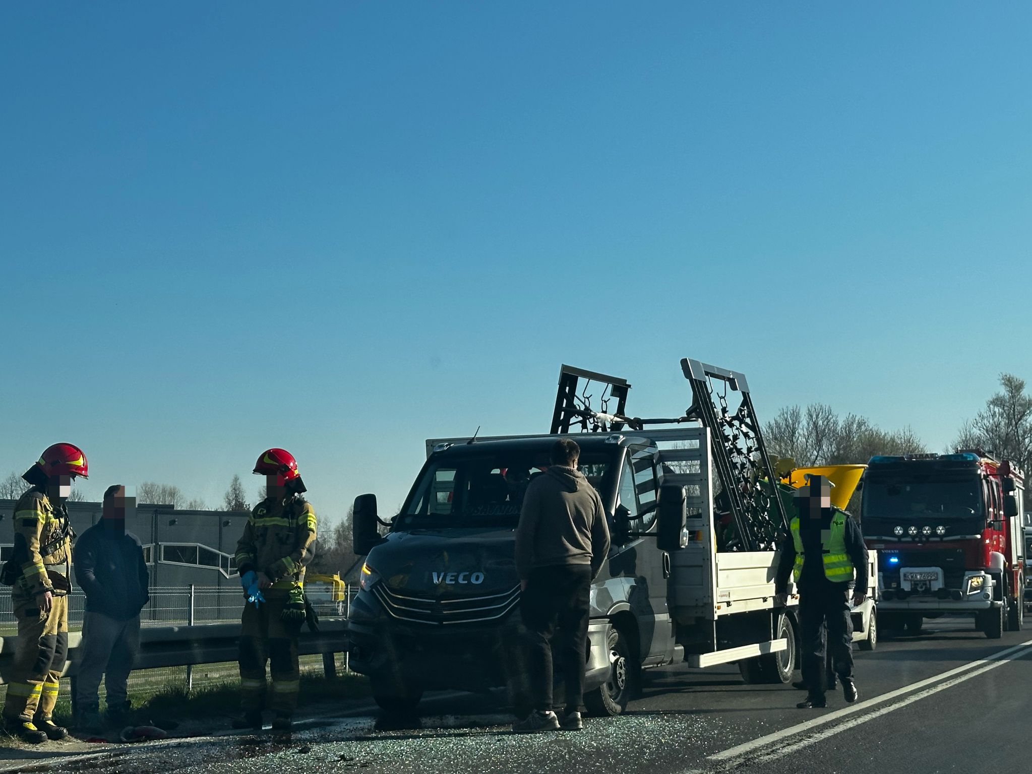 Kolizja w Choczni. Utrudnienia w ruchu. - wrzuc.info